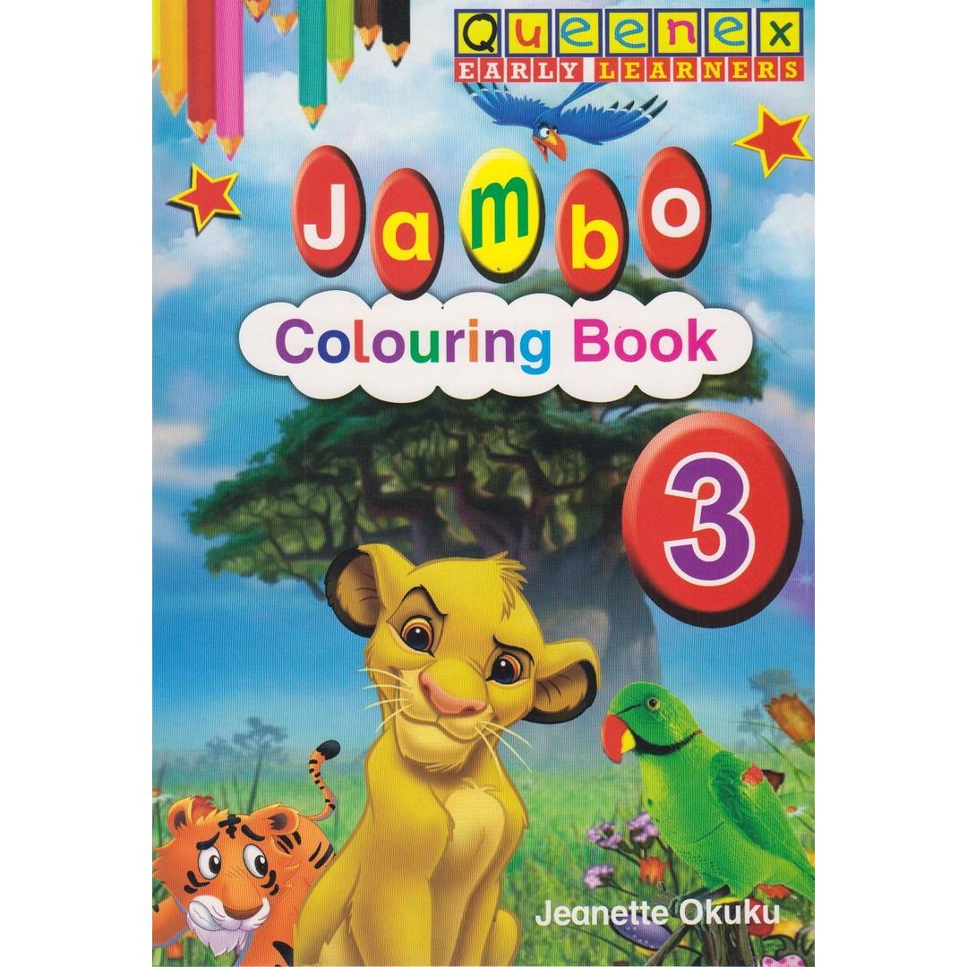 Queenex Early Learning Jambo Colouring 3 by Queenex Publishers Ltd