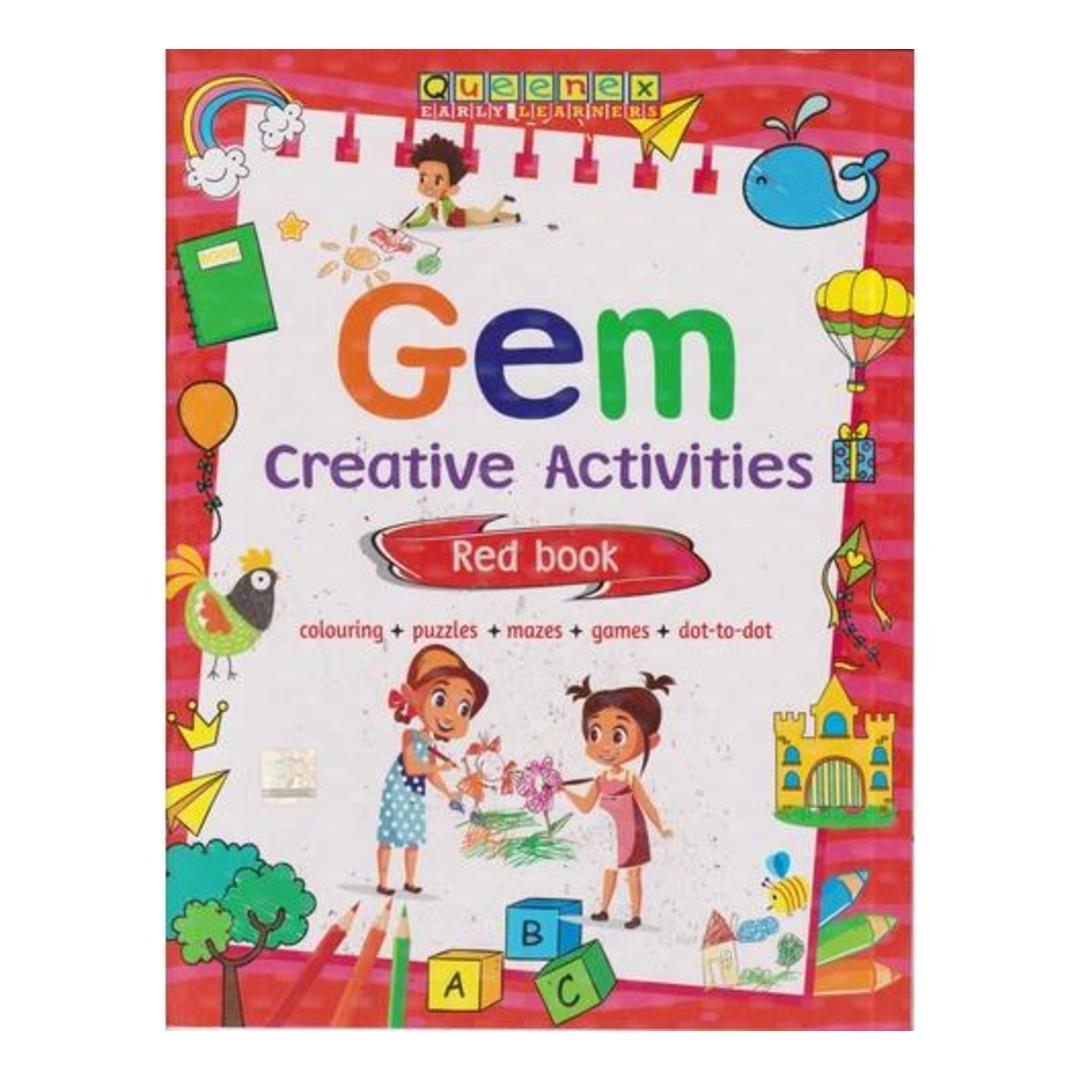 Queenex Gem Creative Activities Red Book by Queenex Publishers Ltd